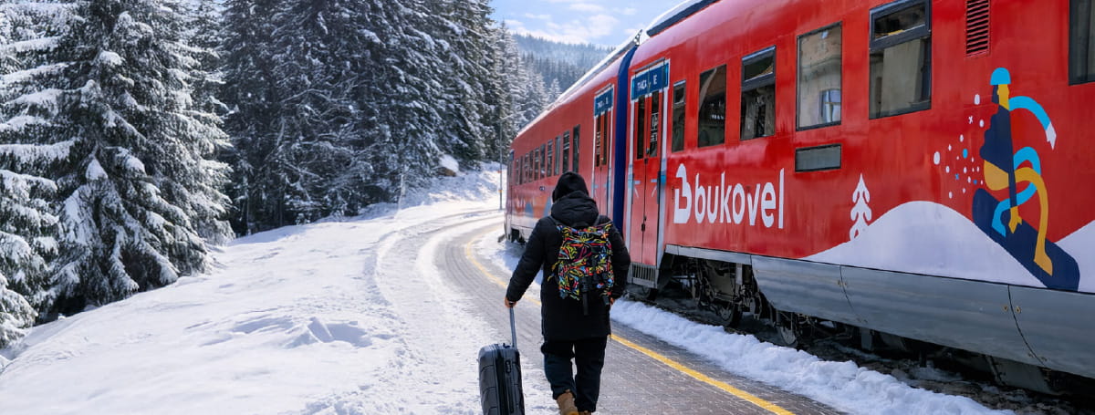 Магія гір починається з потяга - Буковель Bukovel. Всесезонний курорт у ...